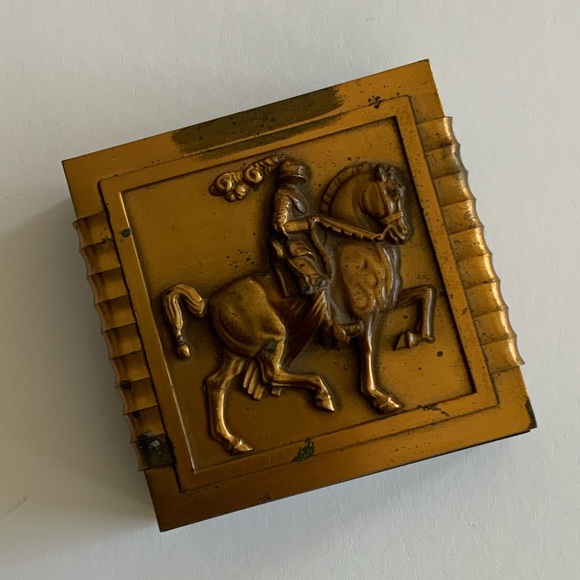 Hickok Manufacturing Co. | Accents | Knight On Horse Vintage Box | Poshmark